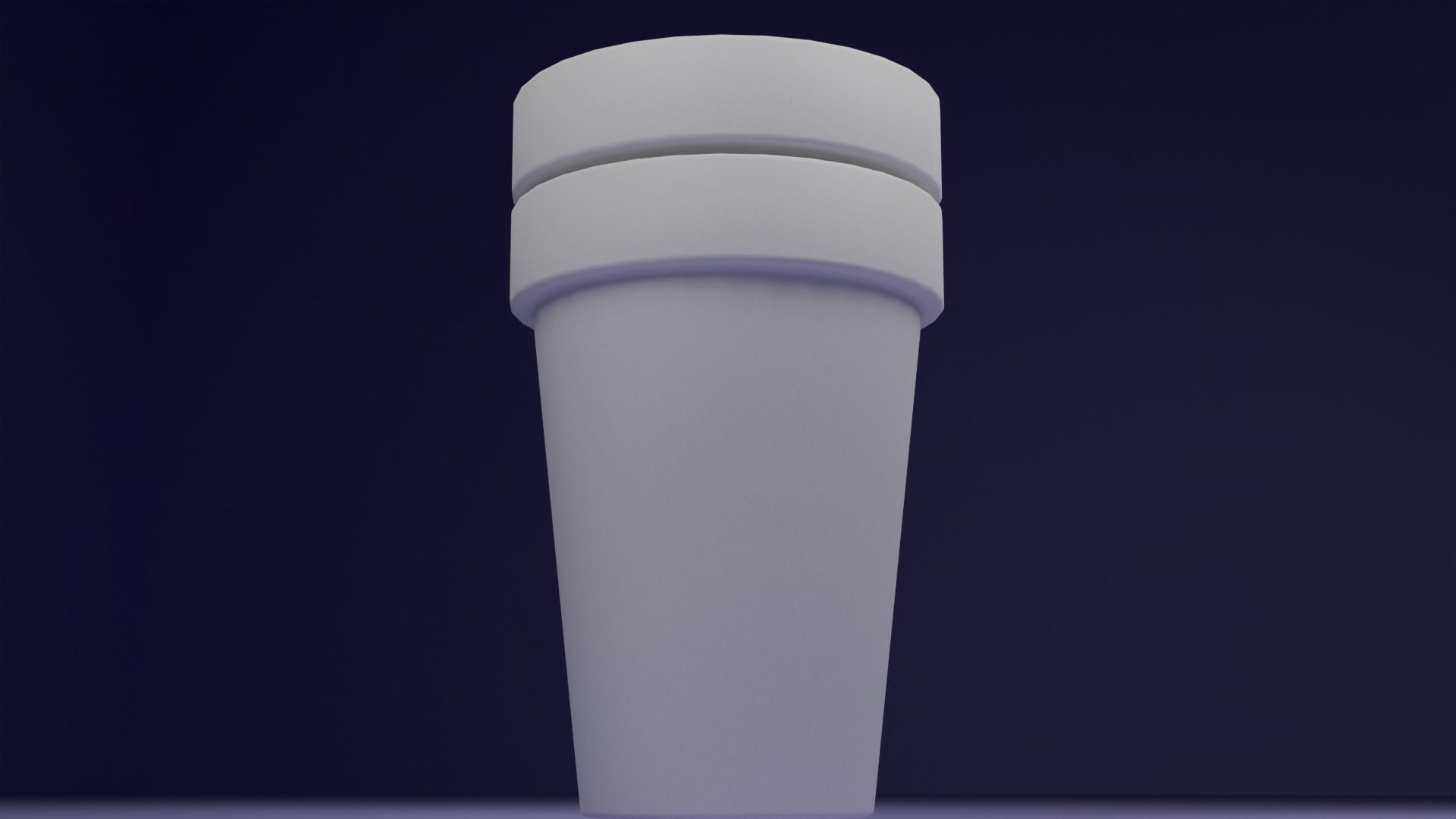 Lean double cup 3d model v2 3D model | CGTrader