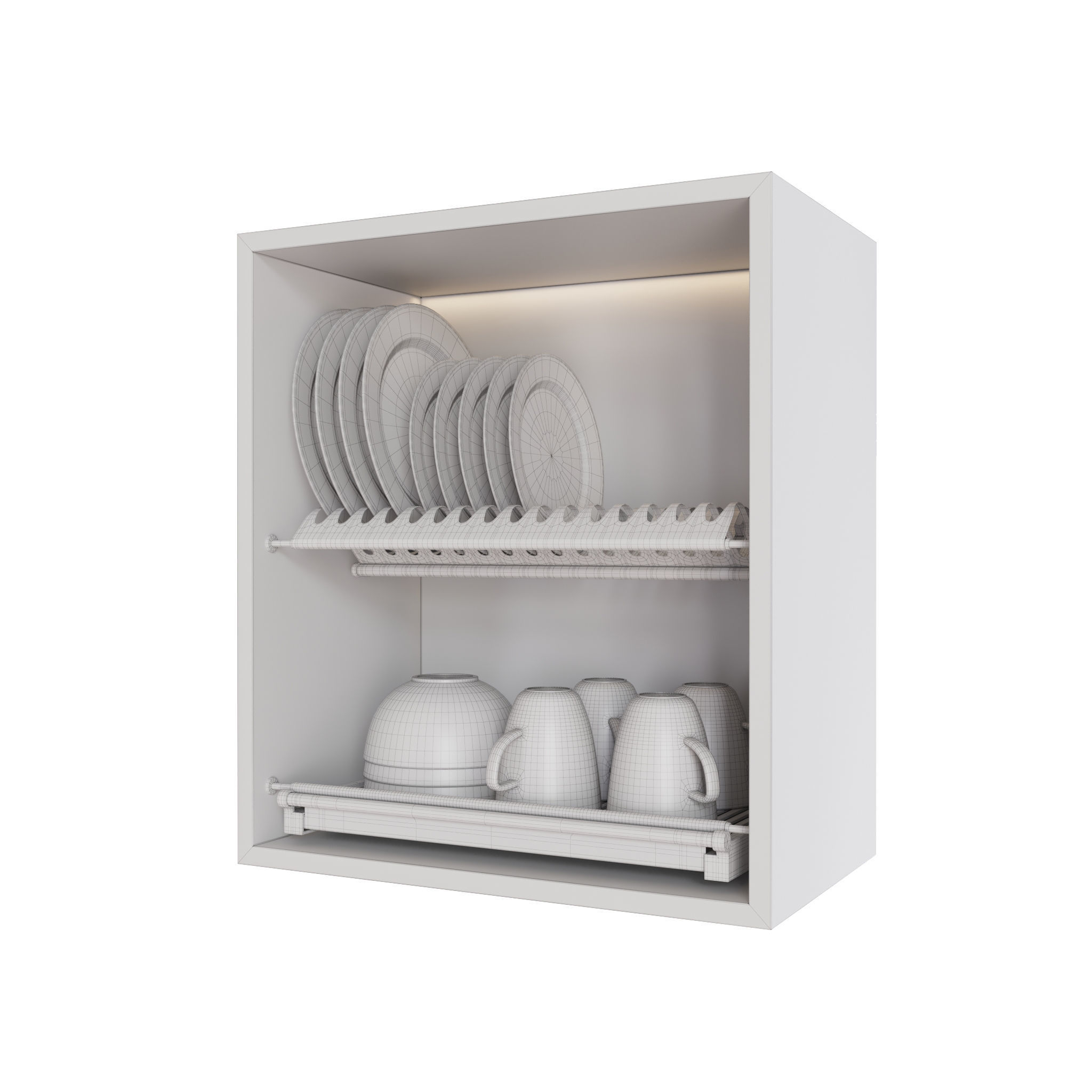 E007 304 Excel Dish Rack 3D model | CGTrader