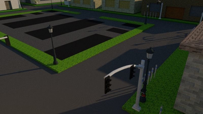 3D model Small City map VR / AR / low-poly | CGTrader
