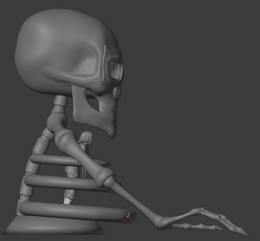 Itachi 3D print model skeleton free 3D model 3D printable | CGTrader