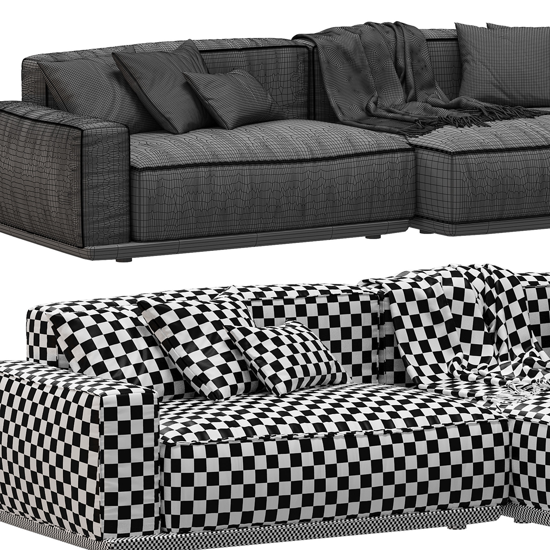 Arflex Marechiaro 3D model | CGTrader