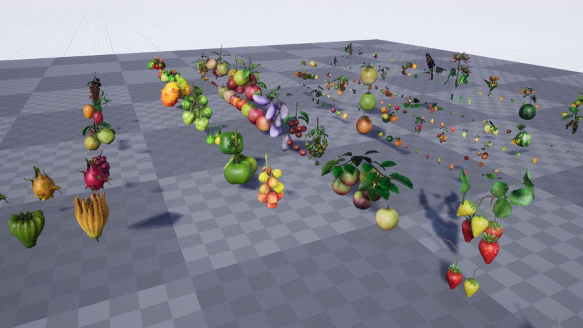 Collection Fruit texture pack VR / AR / low-poly | CGTrader