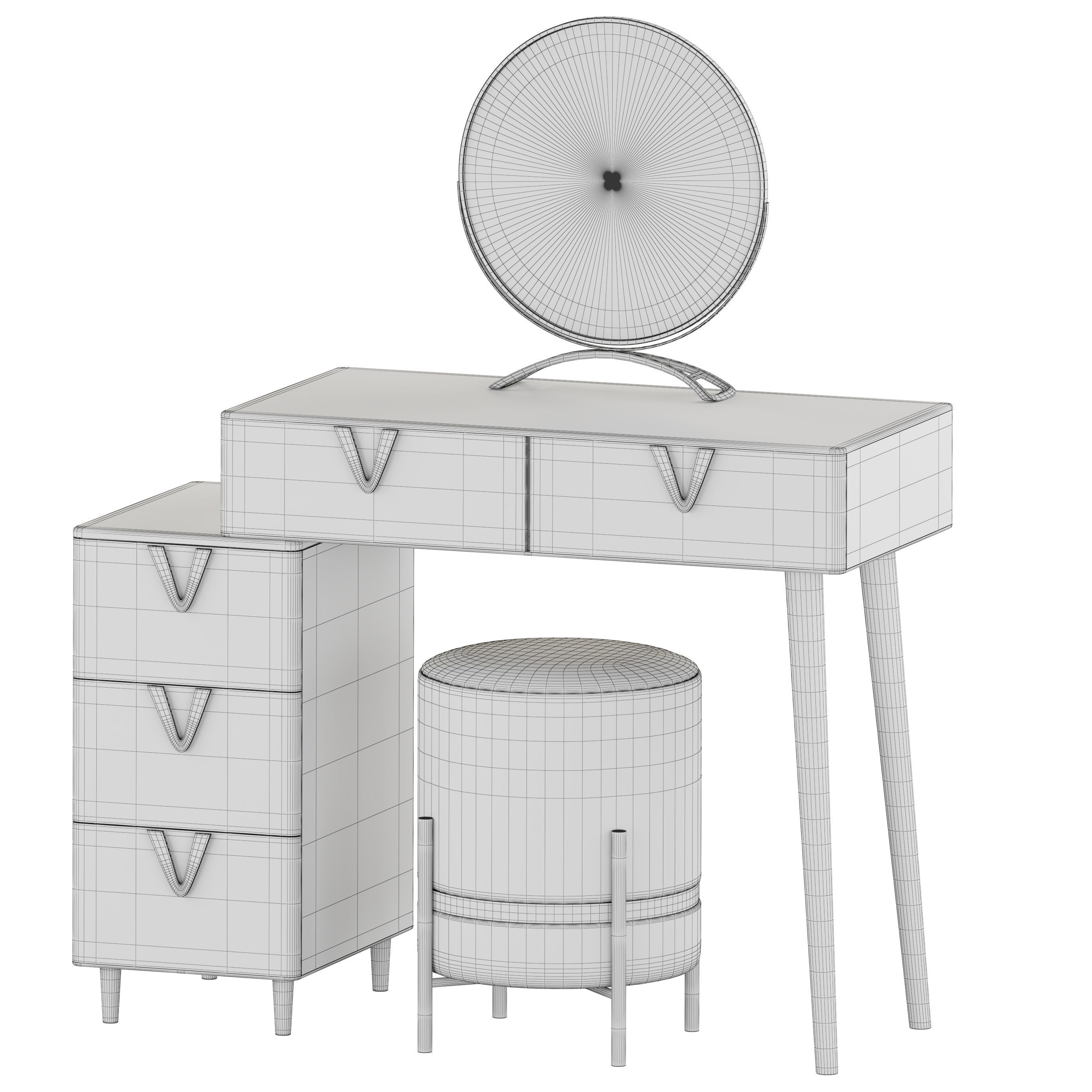 ORLA Modern Vanity Set 3D model | CGTrader