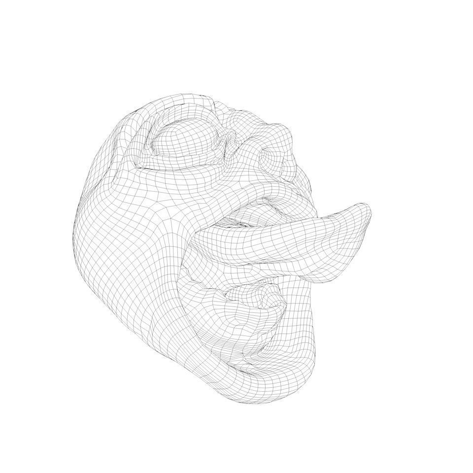 Funky Head Decoration free VR / AR / low-poly 3D model | CGTrader