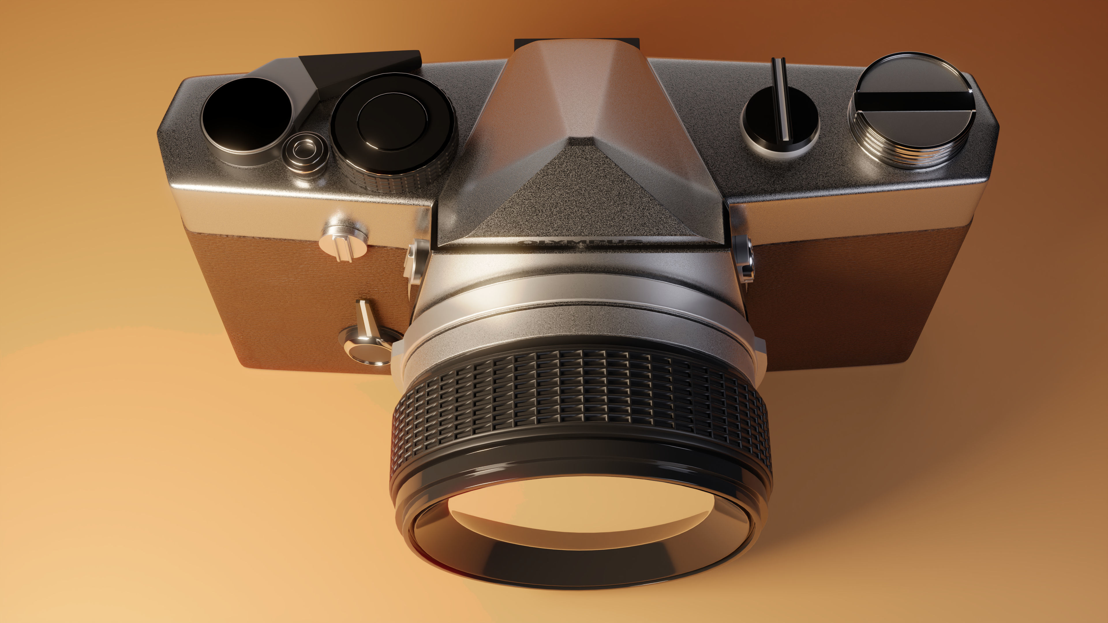 3D model OM1 film camera model VR / AR / low-poly | CGTrader