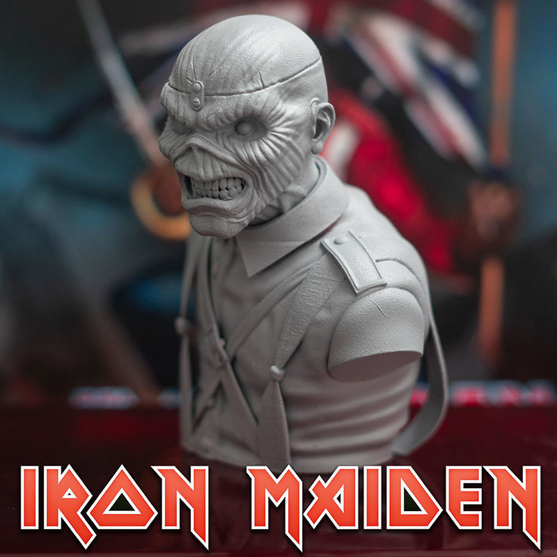 Eddie - The Trooper 3D model 3D printable | CGTrader