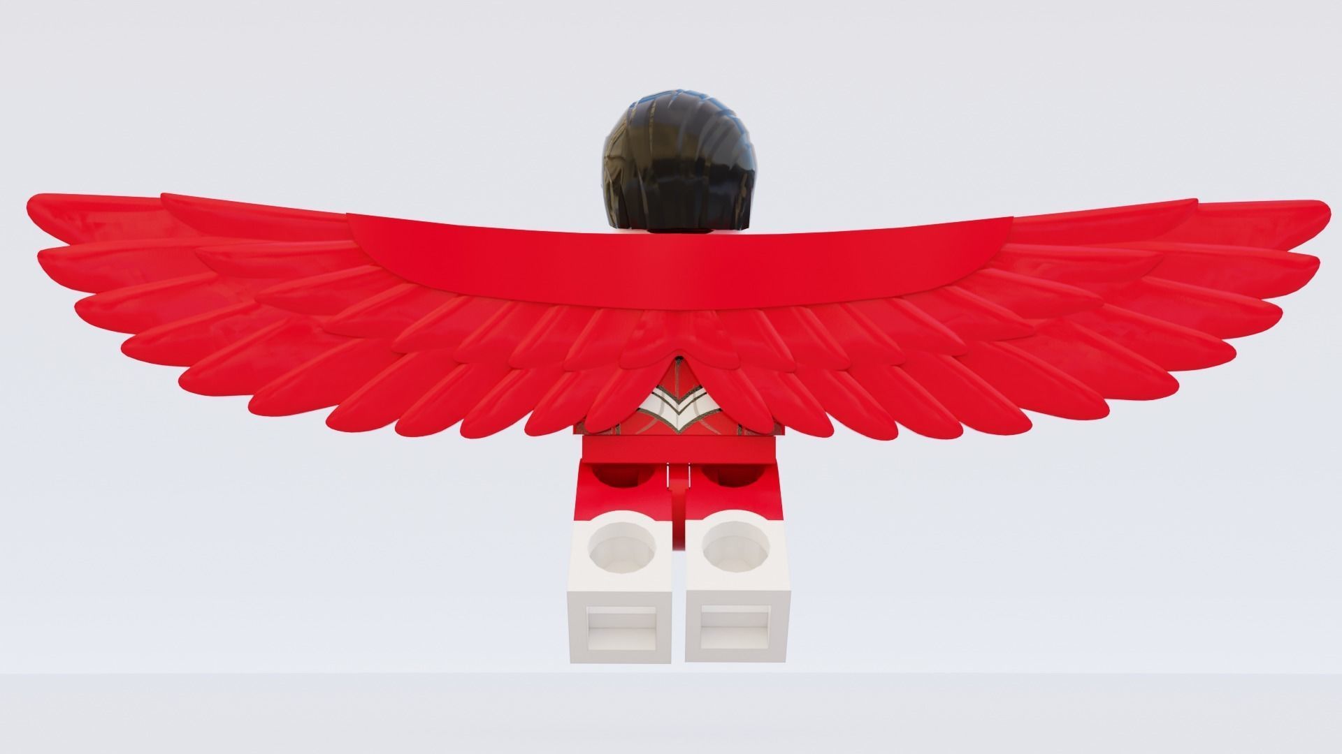 Lego Rhodey and Falcon mini pack 3D model | CGTrader