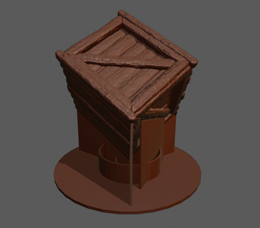 Wooden Crate 3D Print free 3D model 3D printable | CGTrader