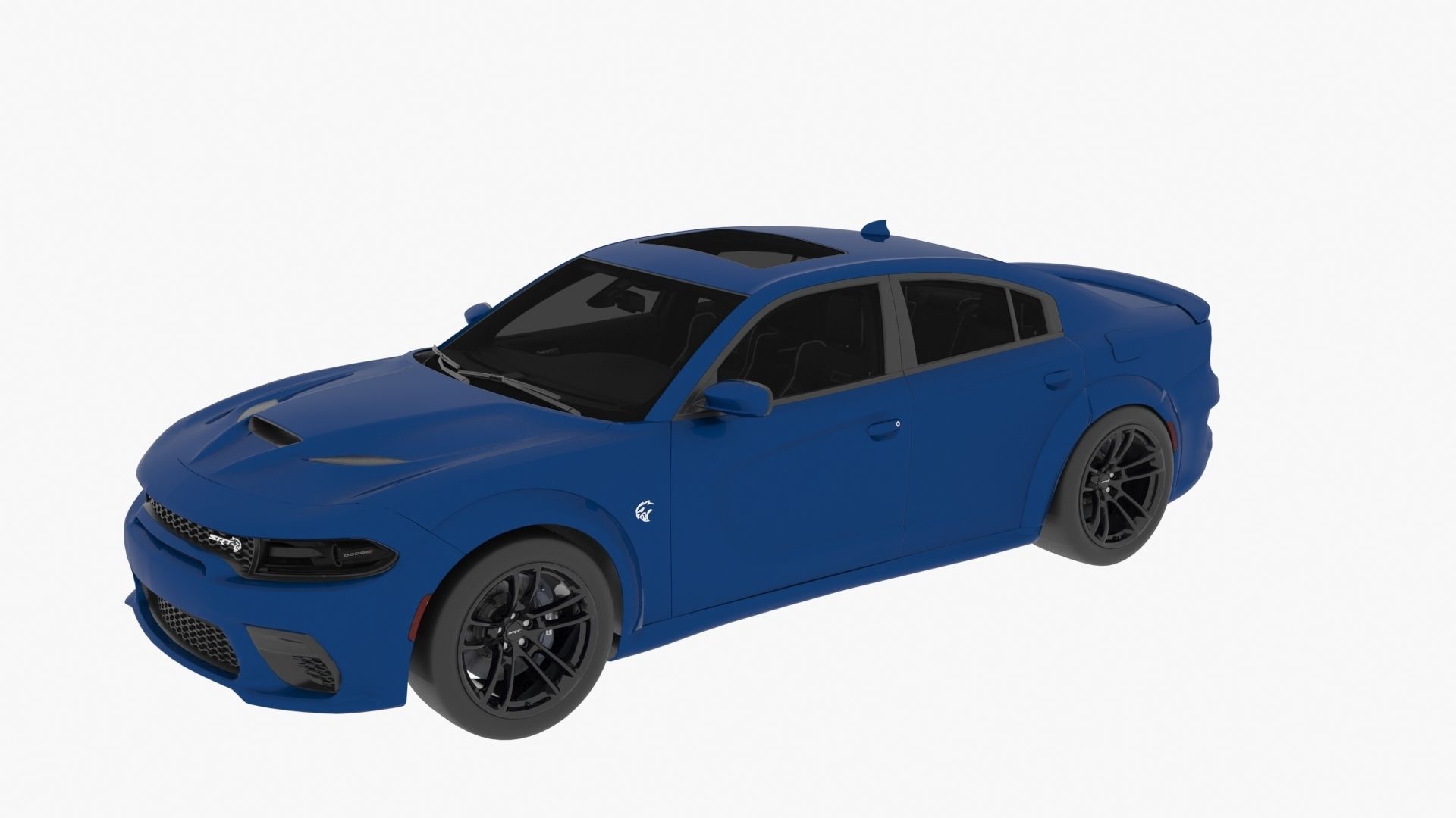 Dodge Charger SRT Hellcat 2020 3D model | CGTrader