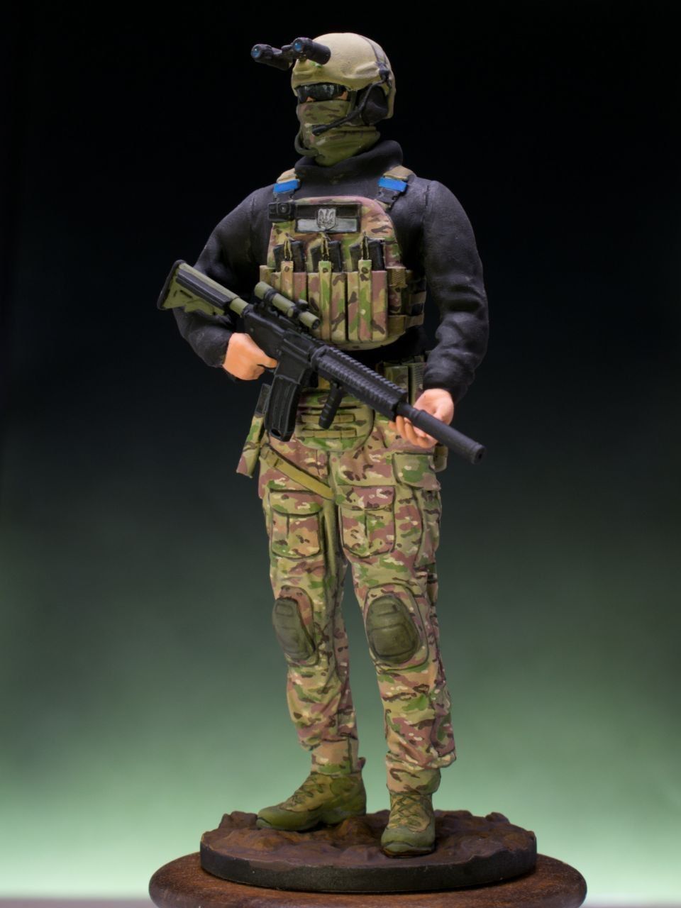 Ukrainian SSO Soldier figure modern warrior ready to print 3D model 3D ...