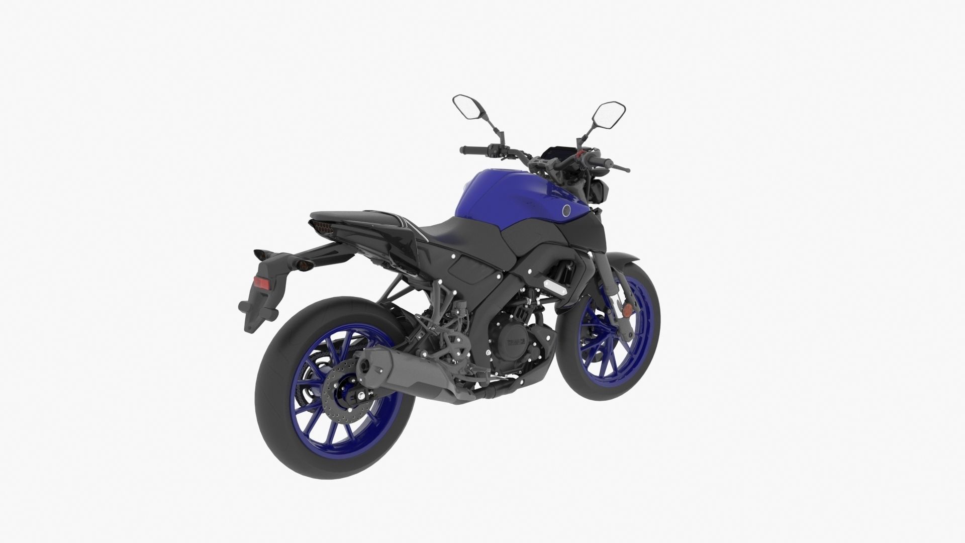 Yamaha MT-125 3D model | CGTrader