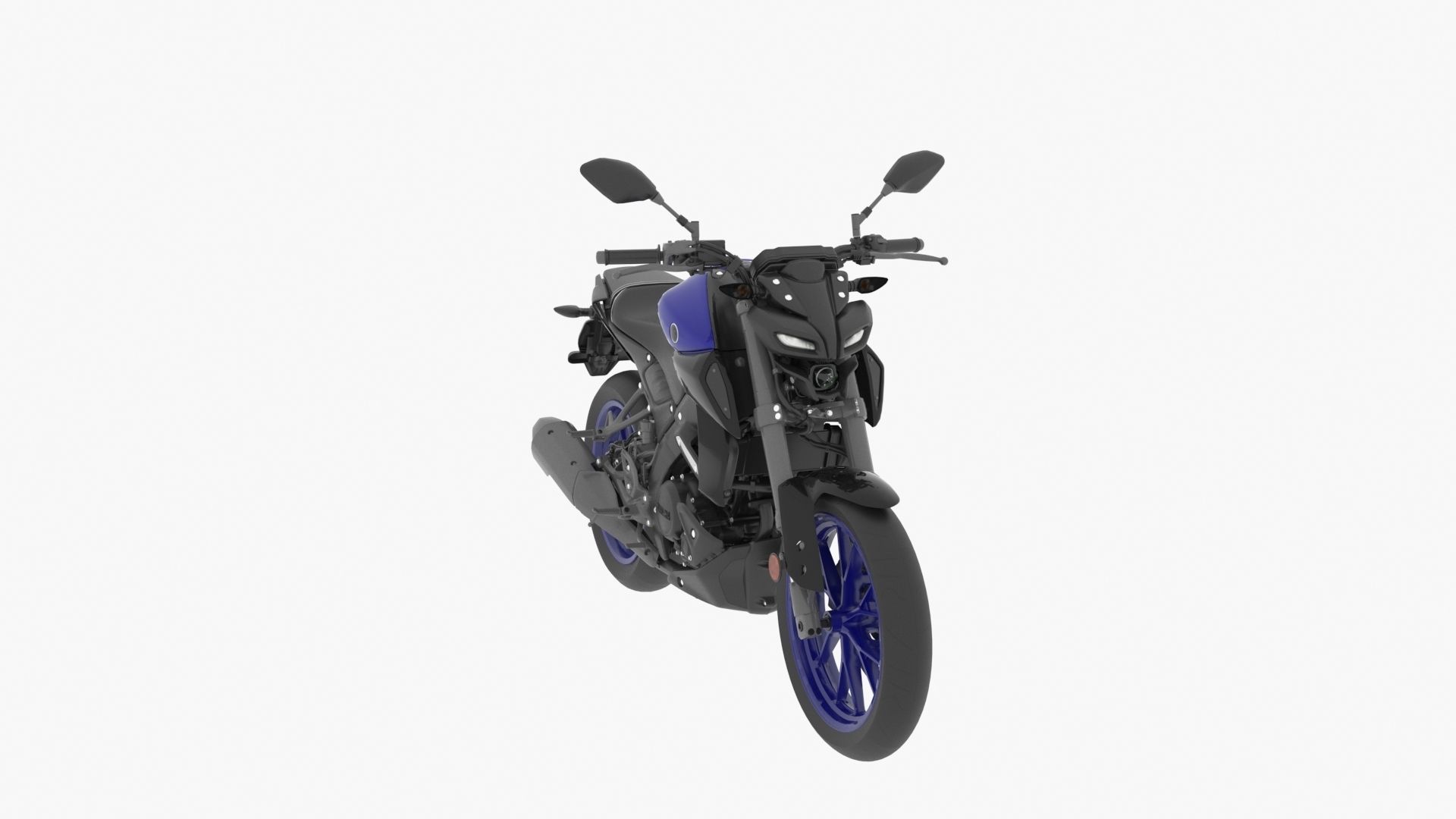 Yamaha MT-125 3D model | CGTrader