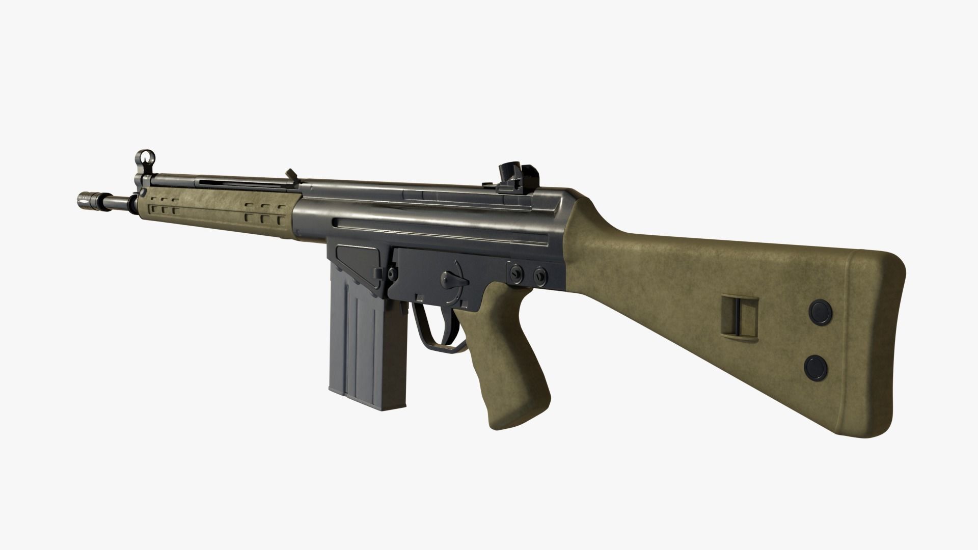 G3 Rifle 3D model | CGTrader