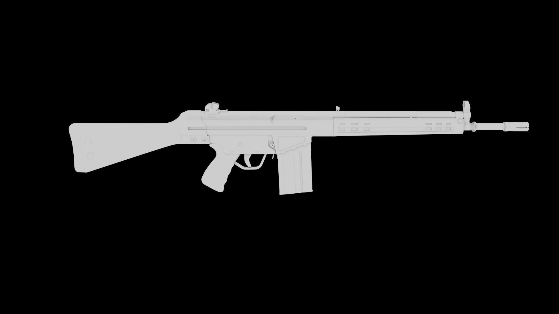 G3 Rifle 3D model | CGTrader
