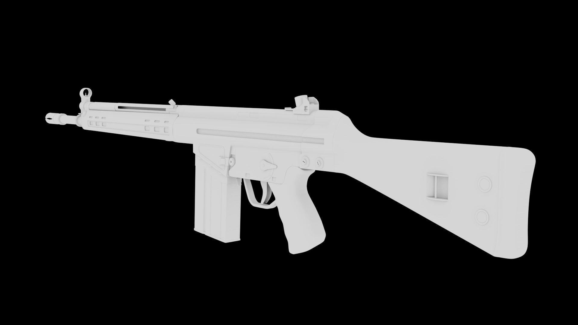 G3 Rifle 3D model | CGTrader