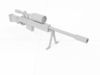 3D model ROBAR RC50 sniper rifle gun VR / AR / low-poly | CGTrader