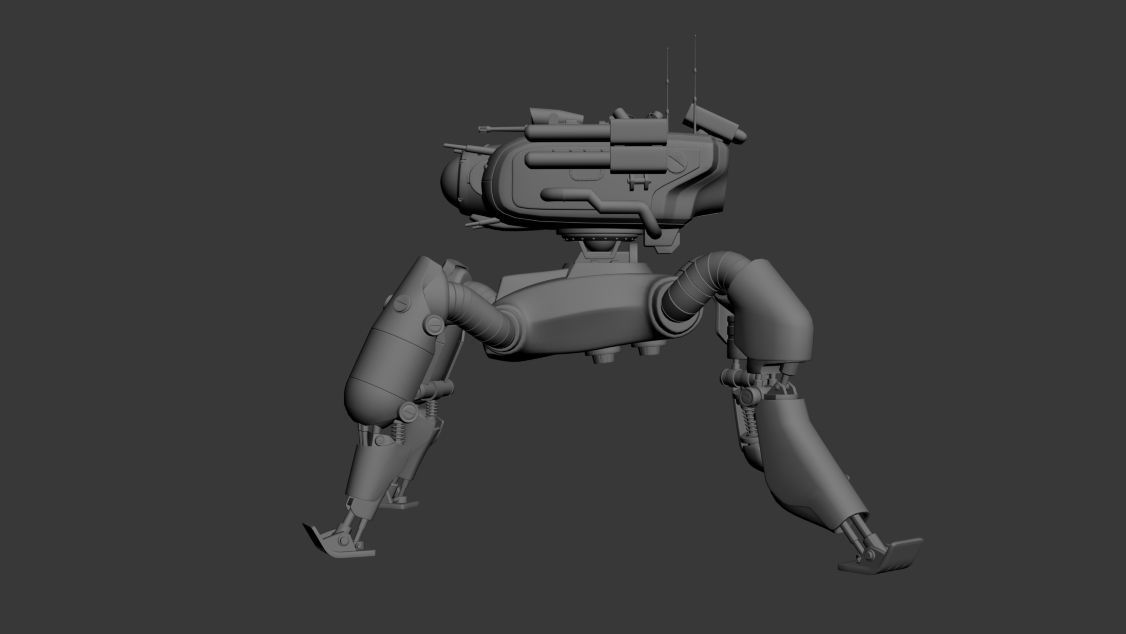Robo Mech 3D model | CGTrader