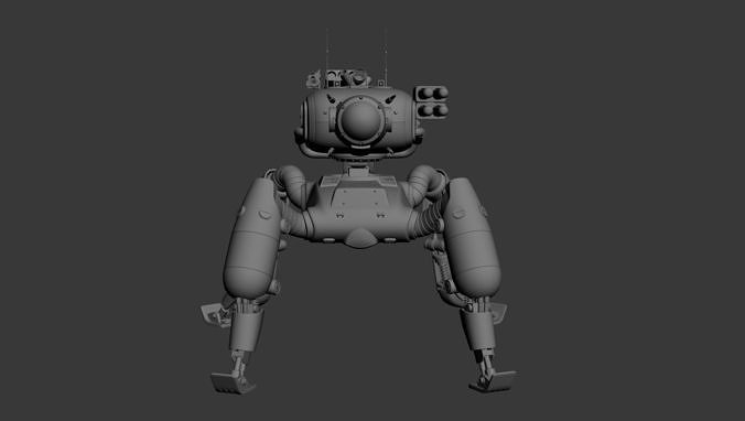 Robo Mech 3D model | CGTrader