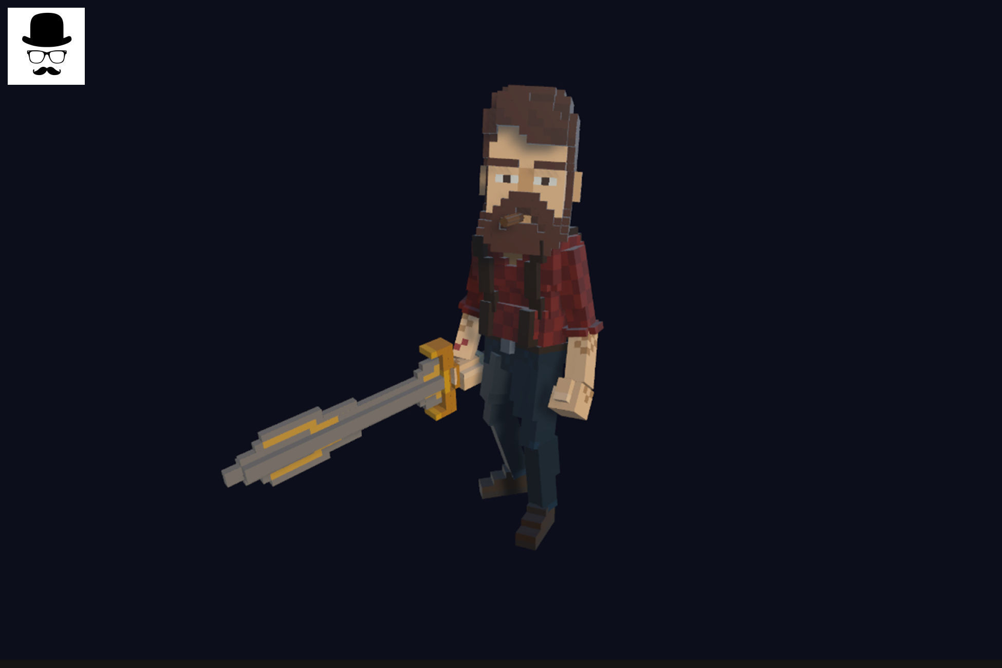 3D model Weapons Pack - Lowpoly Voxel Models VR / AR / low-poly | CGTrader