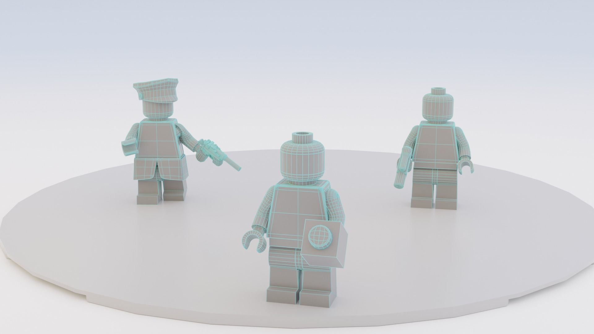 Lego Red Skull mini pack 3D model | CGTrader