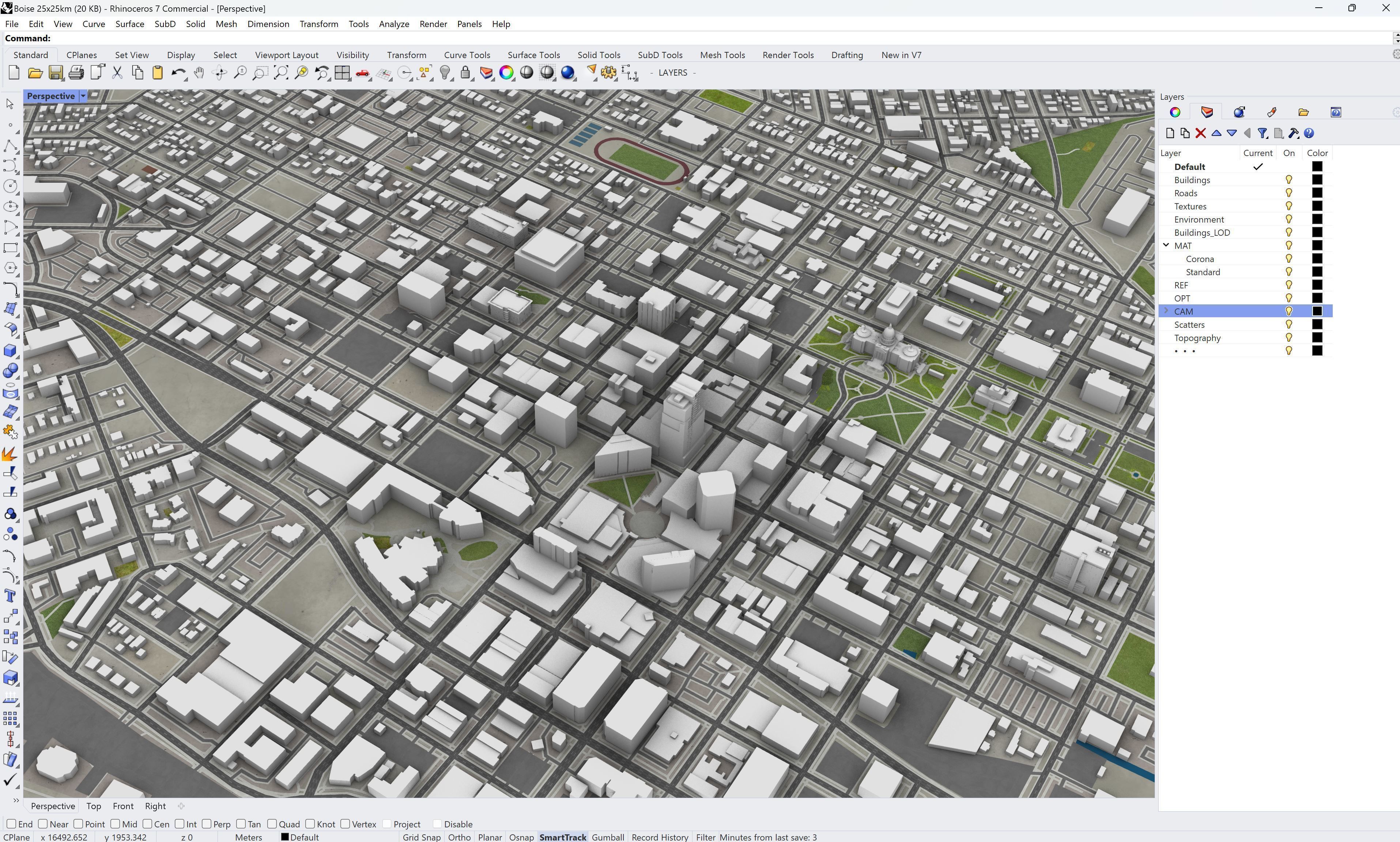 3D model Boise VR / AR / low-poly | CGTrader
