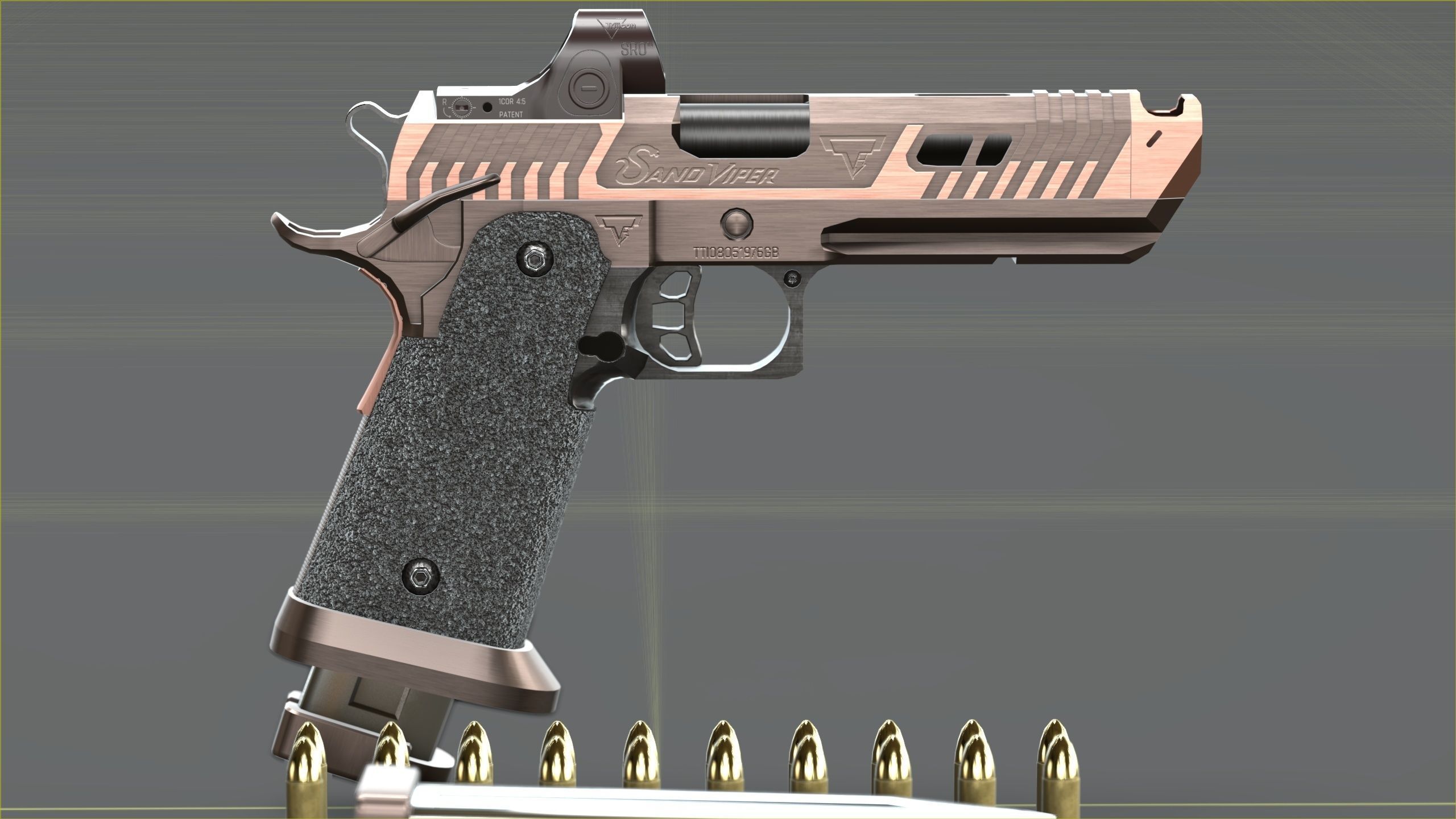 3D model TTI - Taran Tactical Innovations - Sand Viper VR / AR / low ...