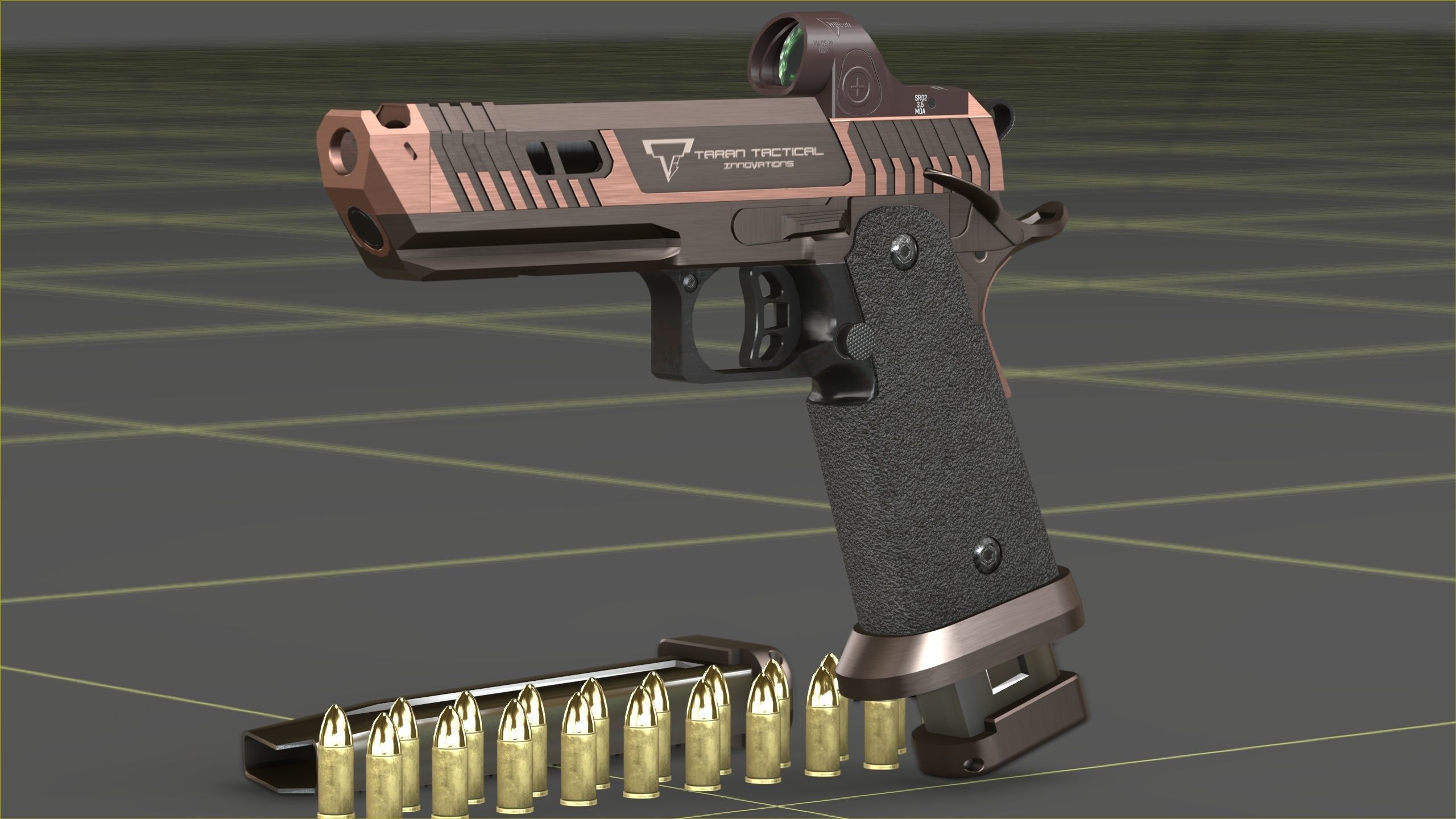 3D model TTI - Taran Tactical Innovations - Sand Viper VR / AR / low ...
