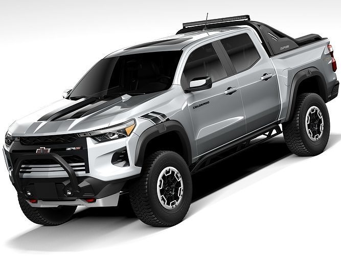 Chevrolet Colorado ZR2 2023 3D model | CGTrader