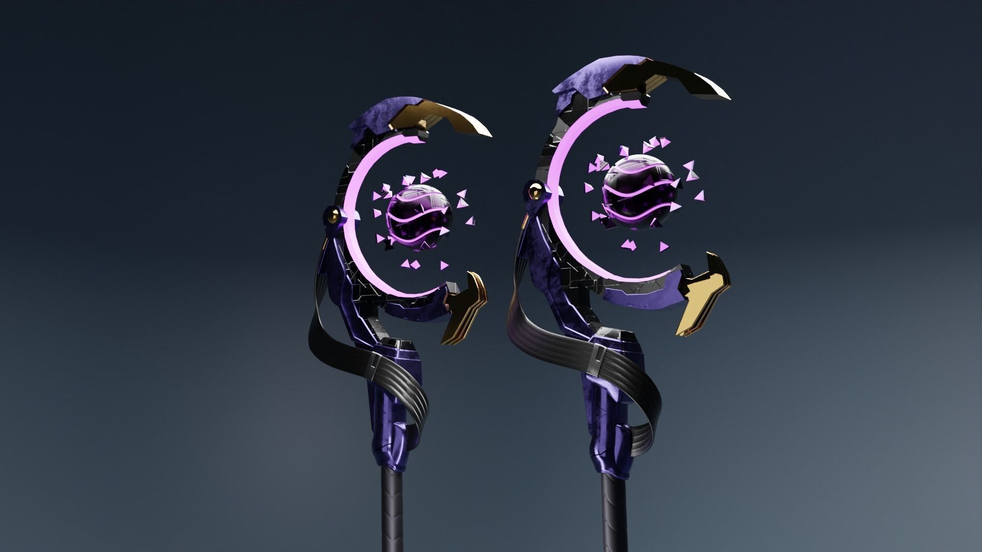 Ramattras Staff - Overwatch 2 3D model | CGTrader