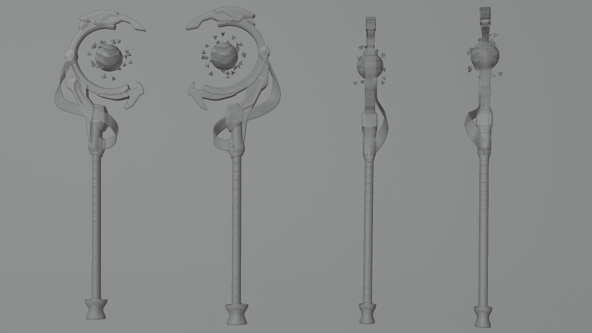 Ramattras Staff - Overwatch 2 3D model | CGTrader
