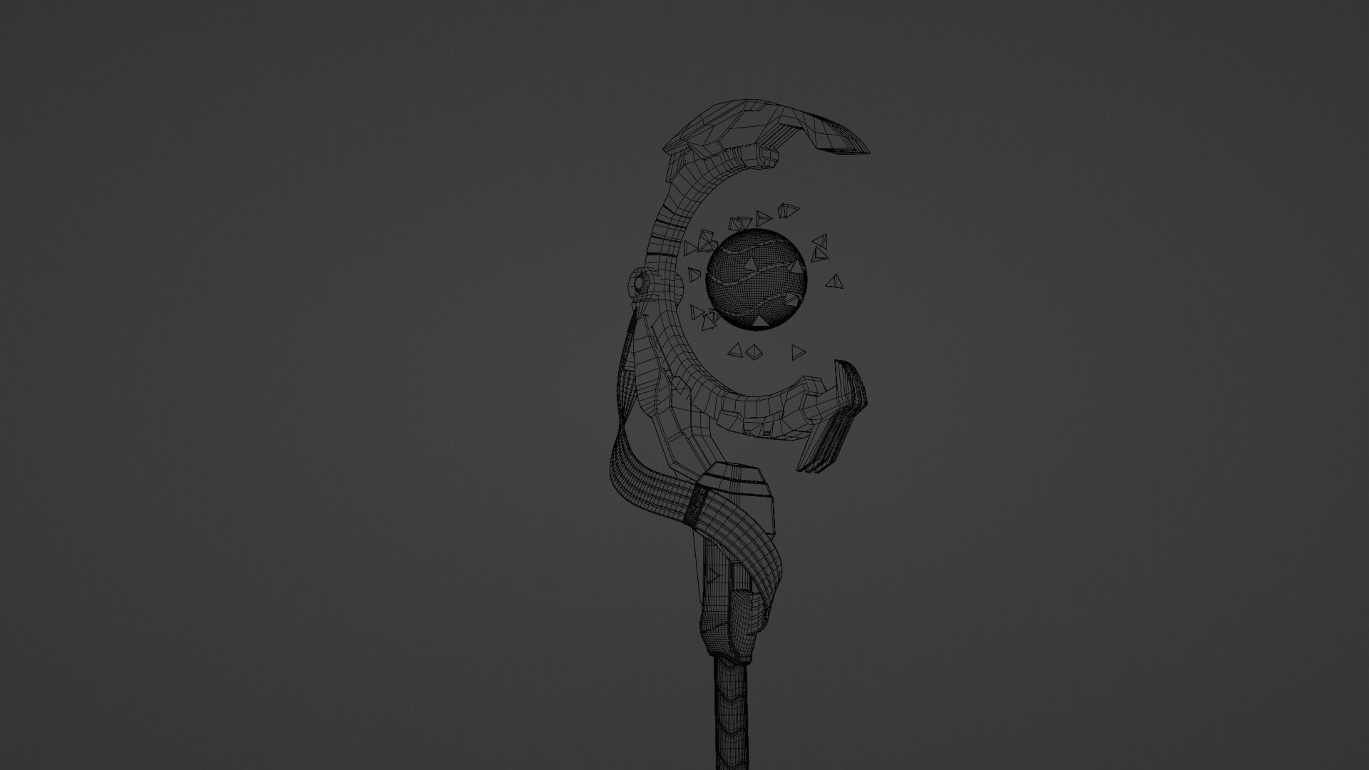 Ramattras Staff - Overwatch 2 3D model | CGTrader