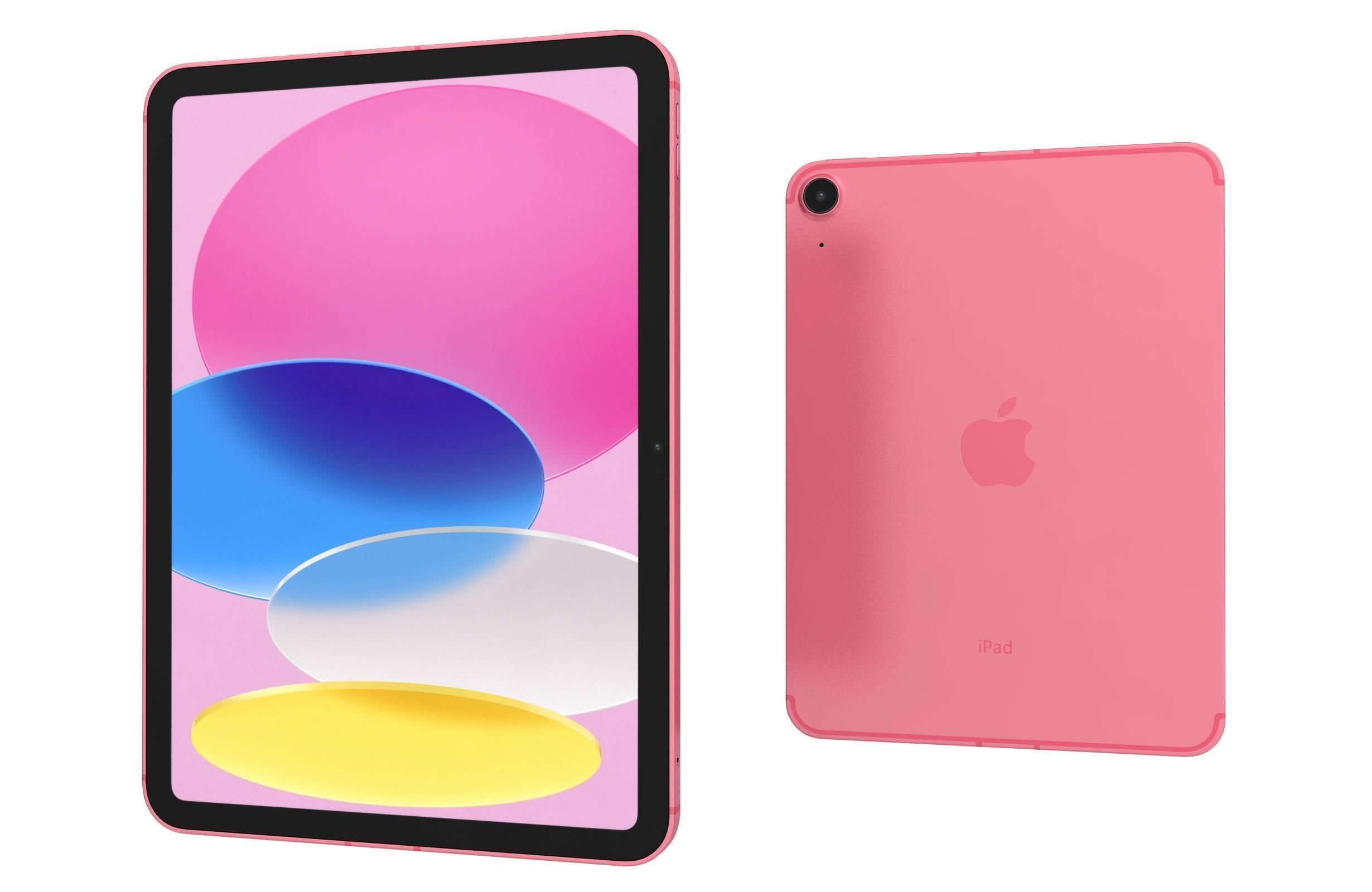Apple iPad 2022 10th Gen WiFi-Cellular Pink 3D model | CGTrader
