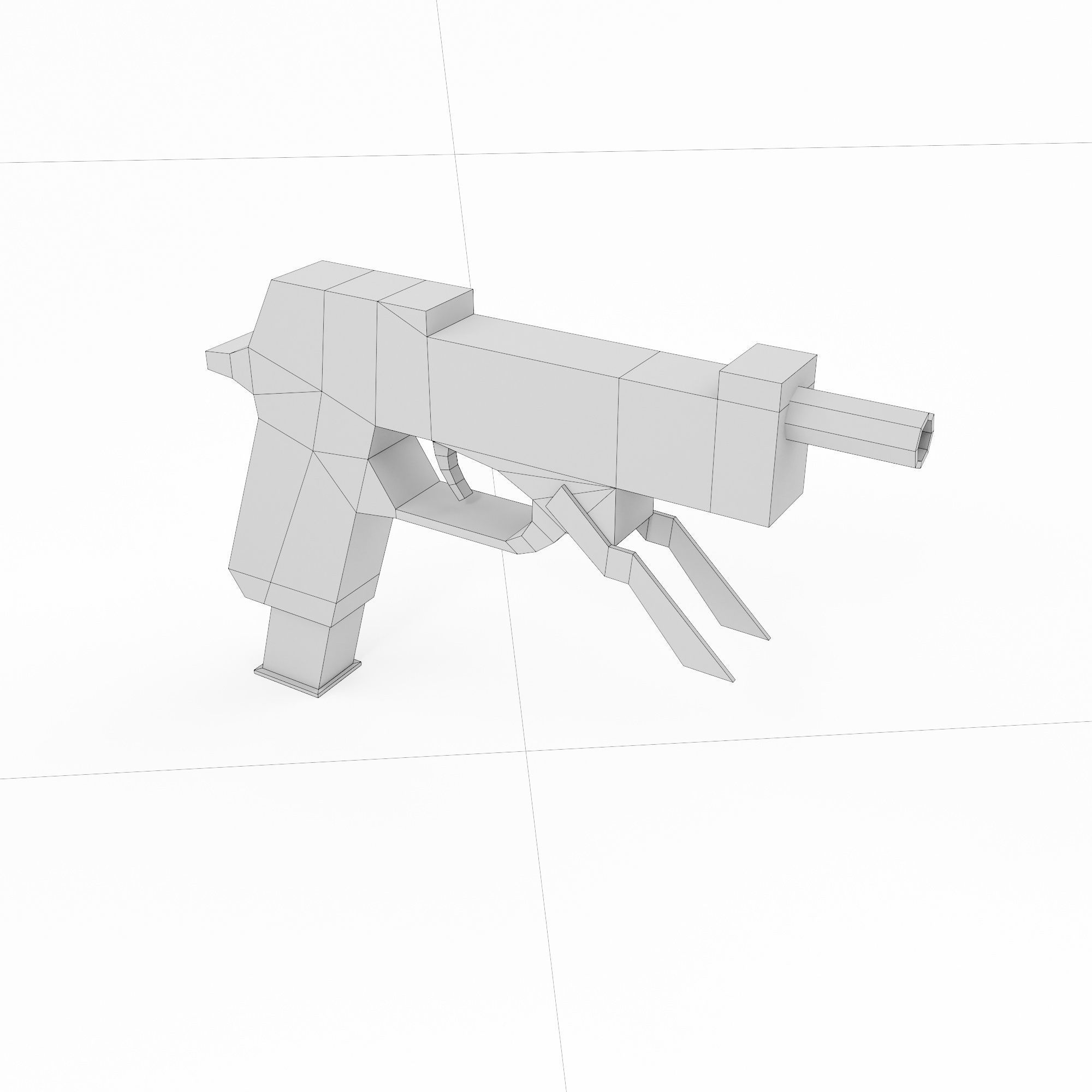 3D model Beretta 93R machine pistol gun VR / AR / low-poly | CGTrader