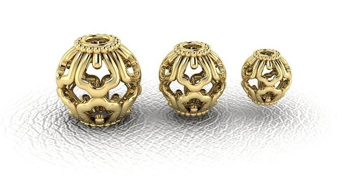 39 Beads 3D model 3D printable | CGTrader