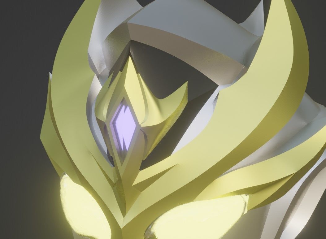 Ultraman Decker Dynamic Type 3D printable helmet 3D model 3D printable ...