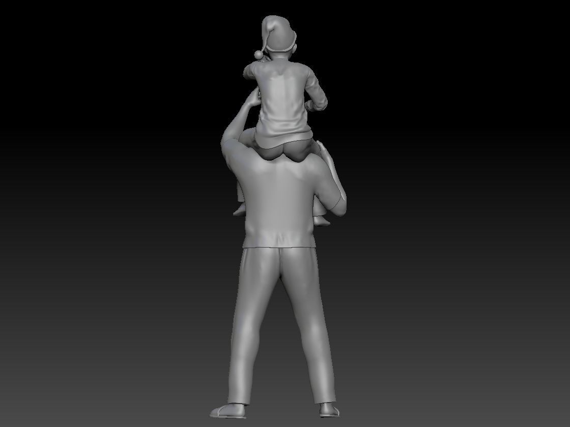 CHRISTMAS FAMILY TREE 3 - 4 3D model 3D printable | CGTrader