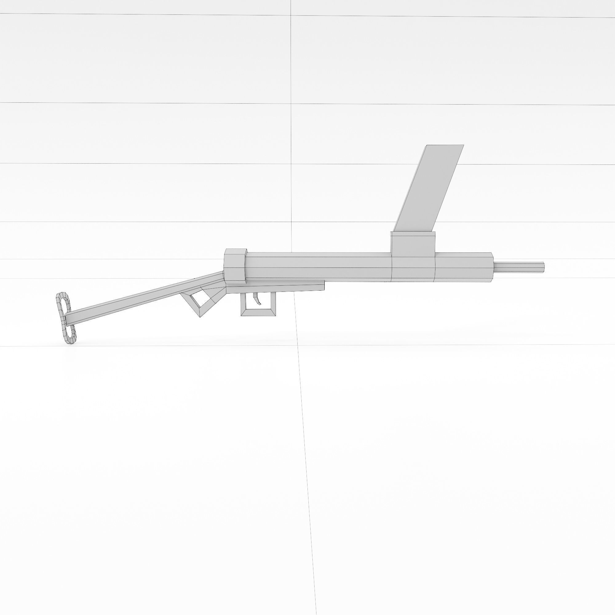 3D model Sten gun carbine submachine gun VR / AR / low-poly | CGTrader