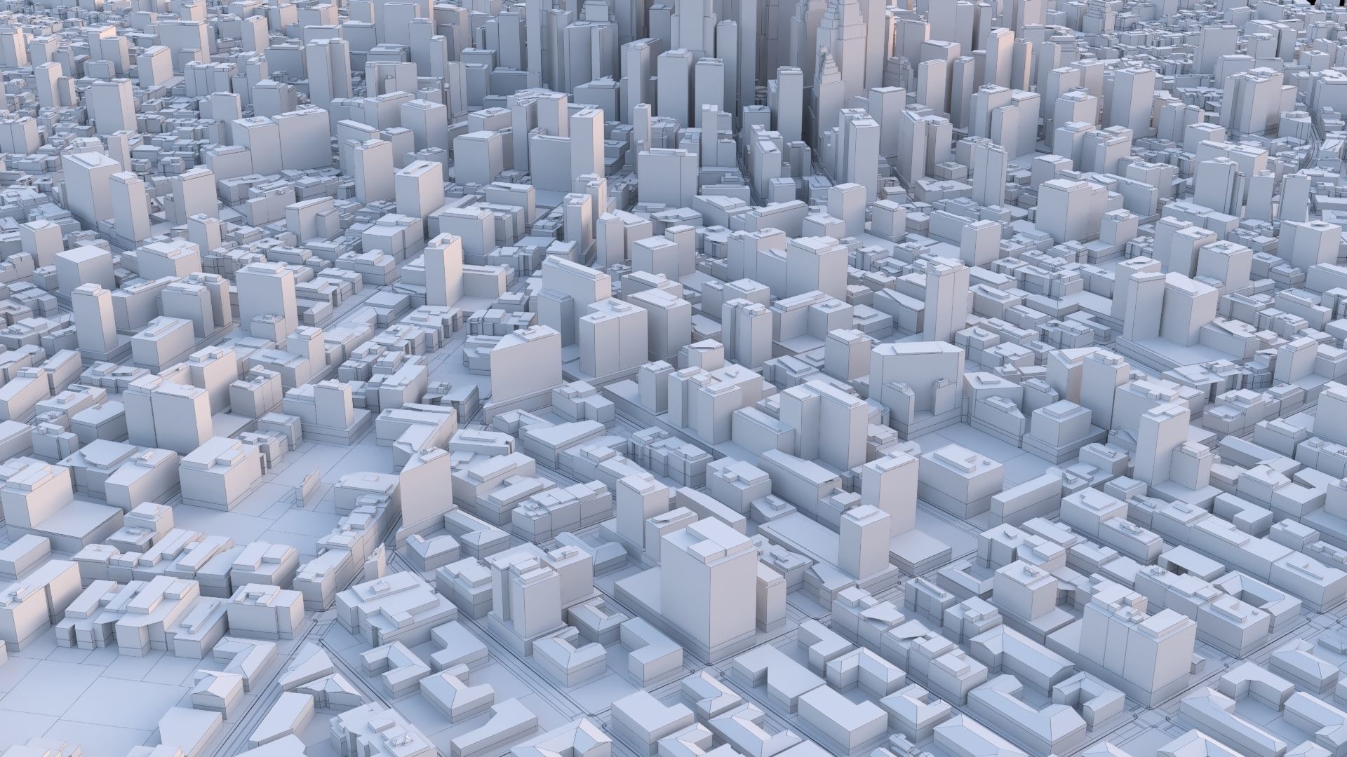 3D model City 64 VR / AR / low-poly | CGTrader