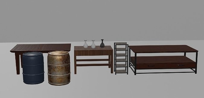 HOUSEHOLD ITEMS 3D model | CGTrader