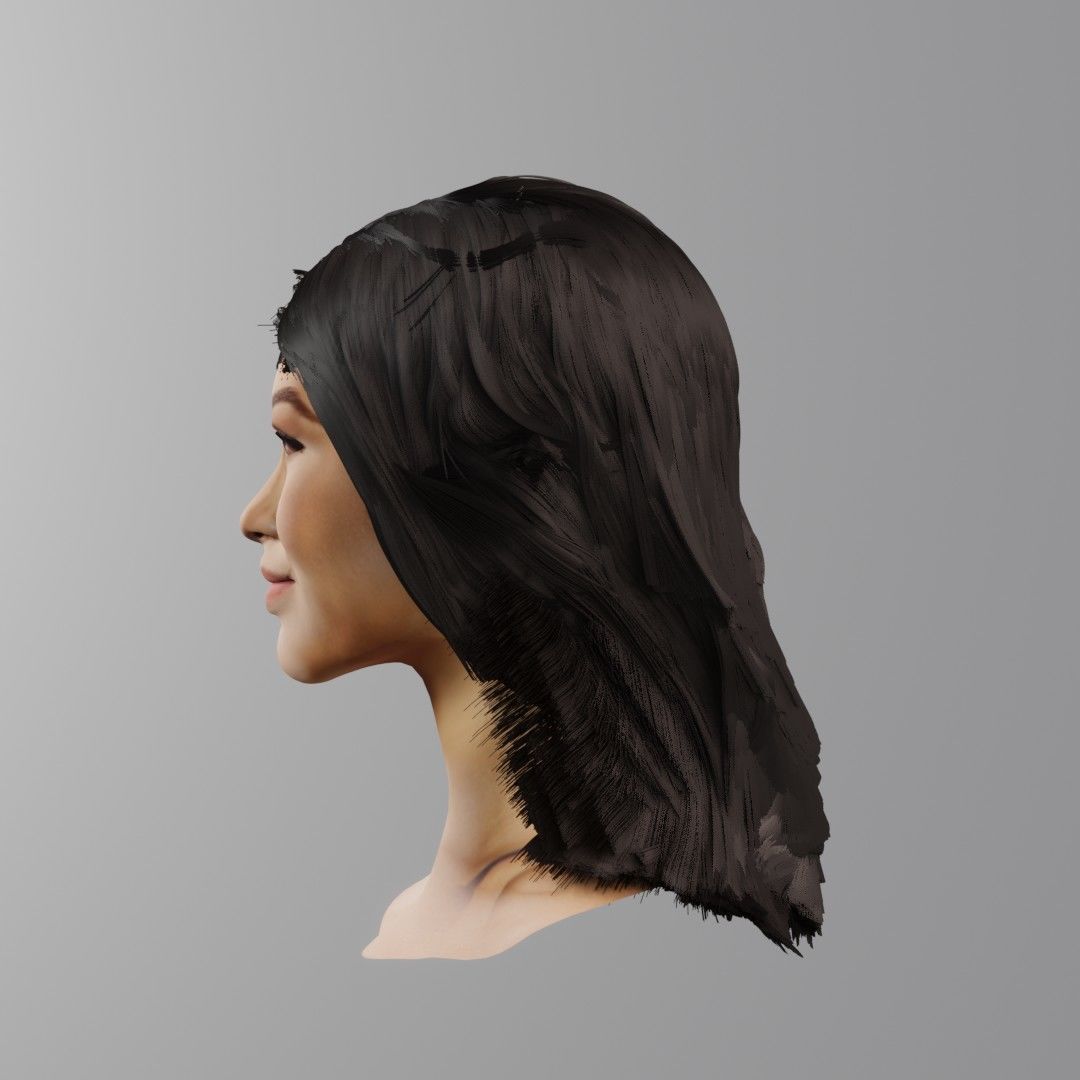 Zendaya 3D model | CGTrader
