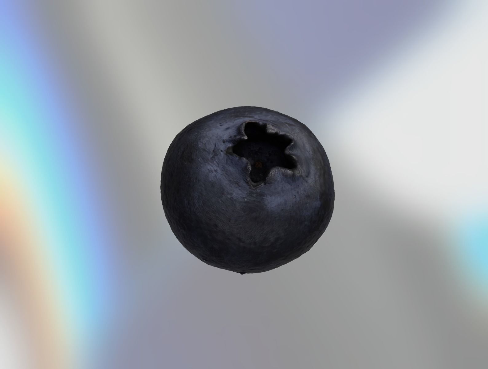 Blueberry - A single tiny berry 3D model | CGTrader