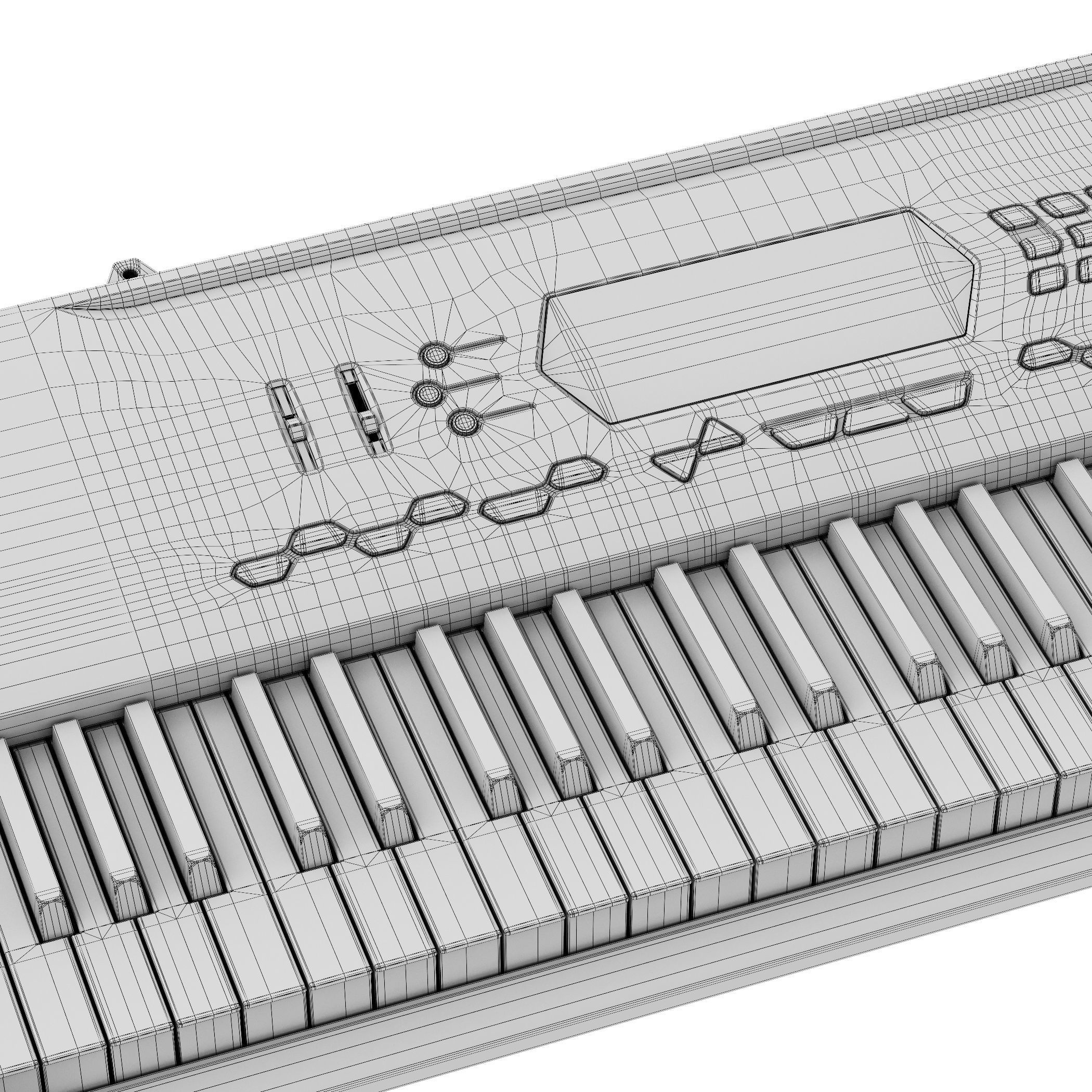 Synthesizer CASIO 3D model | CGTrader