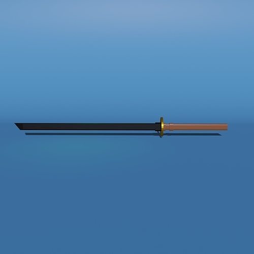 Simple Samurai Sword - Katana free VR / AR / low-poly 3D model | CGTrader