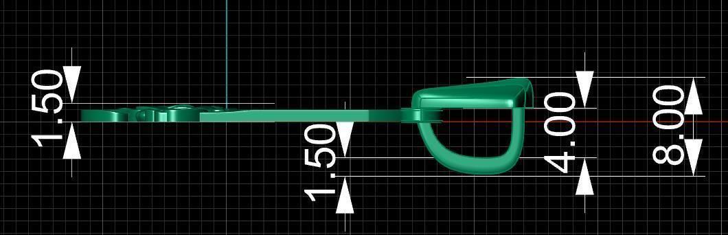 Ukrainian Trident 3D model 3D printable | CGTrader