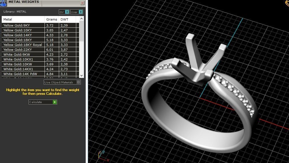 Soliter ring Model 2364 3D model 3D printable | CGTrader
