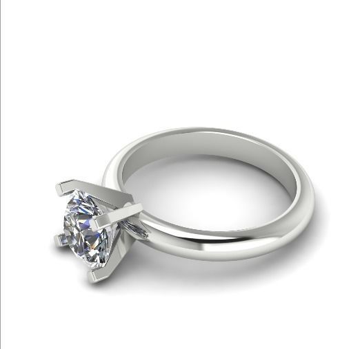 Soliter ring Model 2422 3D model 3D printable | CGTrader