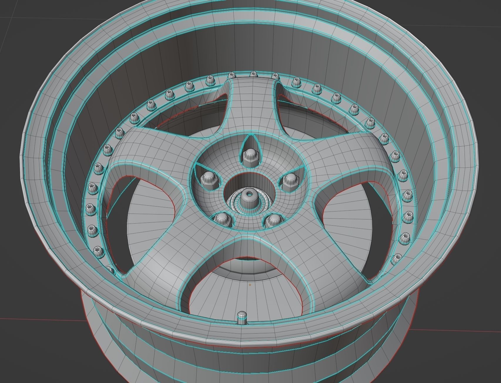 3D model Meister S1 - 3 Piece Wheels - Game Ready VR / AR / low-poly ...