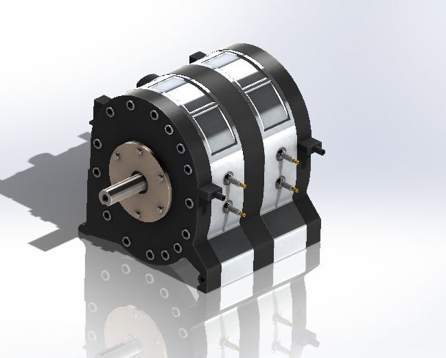 Wankel Engine Design 3D model | CGTrader