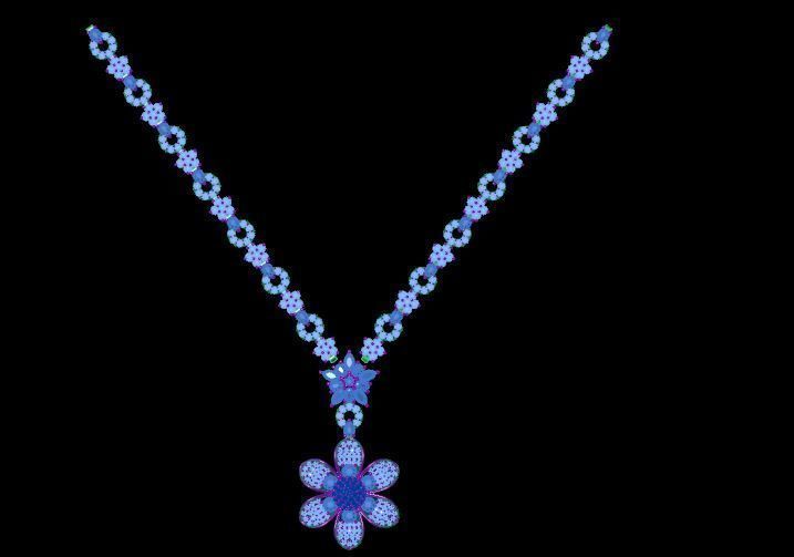 Necklaces 3D model 3D printable | CGTrader