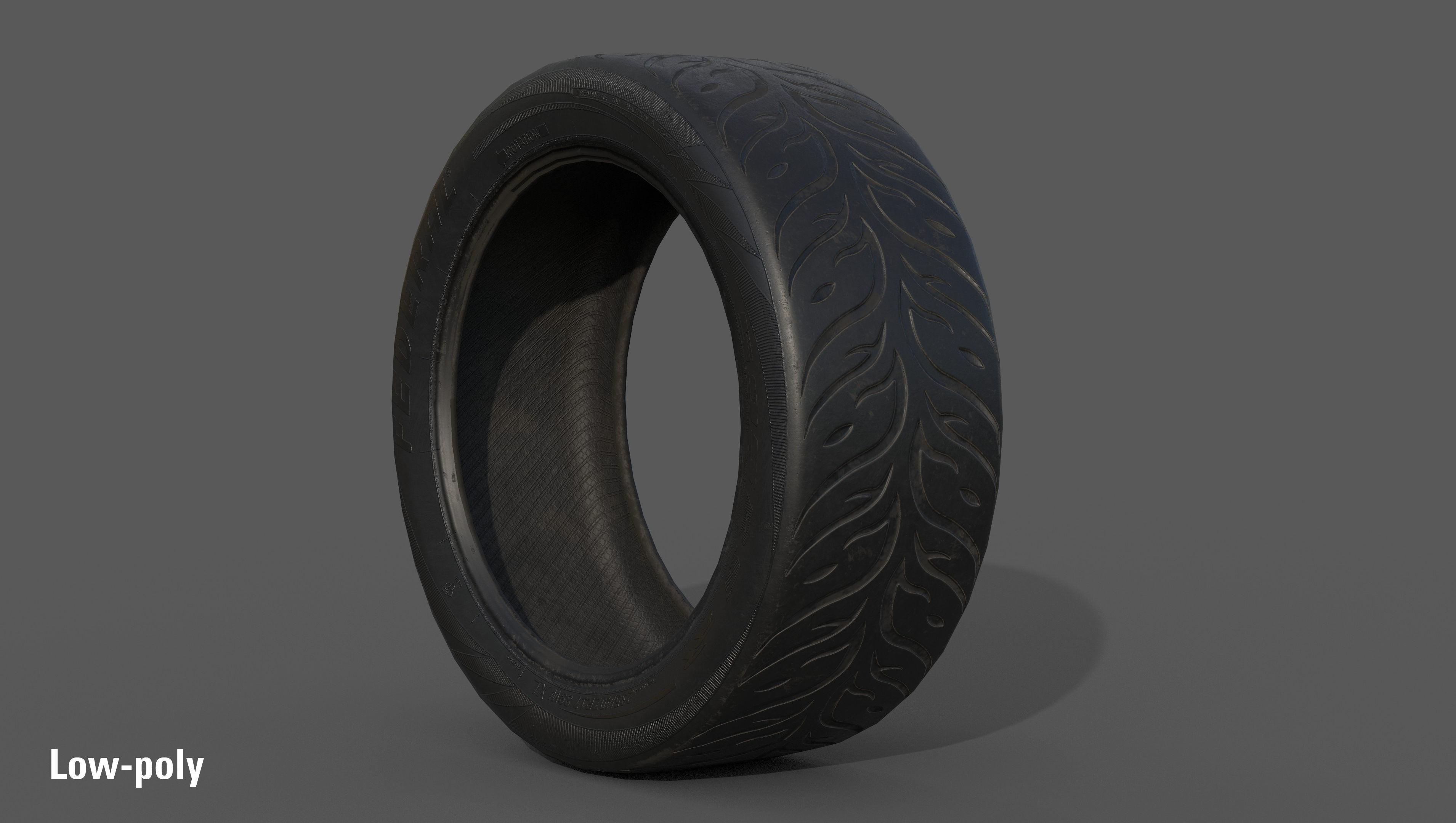 3D model Federal 595 RS 235 40 for 17x8 VR / AR / low-poly | CGTrader